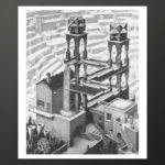 “Metamorphosis l” large poster – M.C. Escher – The Official Website