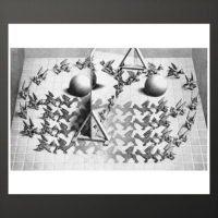 “Metamorphosis l” large poster – M.C. Escher – The Official Website