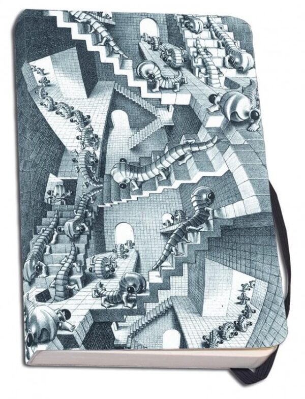 Notebook A6 sized House of Stairs – M.C. Escher – The Official Website